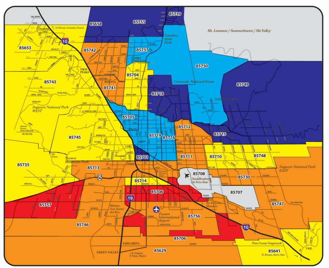 Scottsdale Zip Code Map Scottsdale AZ Scottsdale Zip Code Map Scottsdale AZ