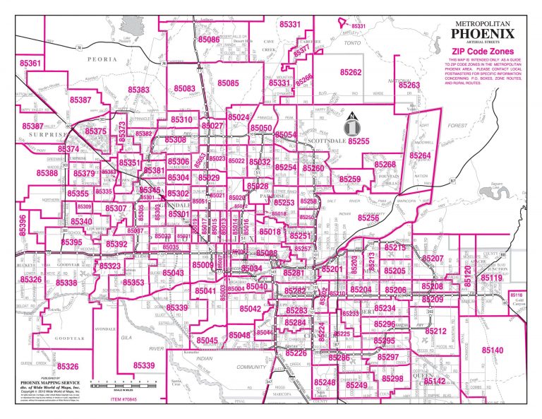 Scottsdale Zip Code Map Scottsdale AZ Scottsdale Zip Code Map Scottsdale AZ